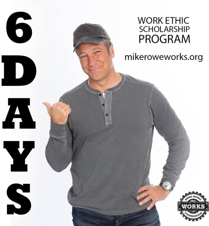 Off The Wall: Never Assume, Apply for a Work Ethic Scholarship – Mike Rowe