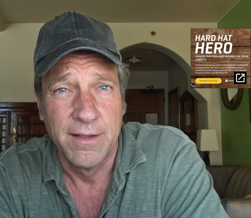 Nominate a Hard Hat Hero so We can Party in Santa Barbara – Mike Rowe