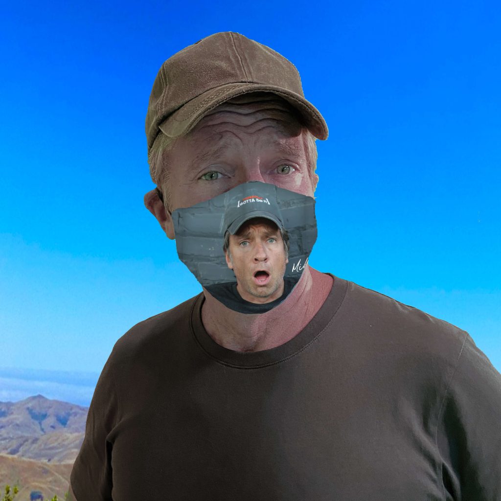 Off The Wall: Mike Rowe & mikeroweWORKS Masks – Mike Rowe