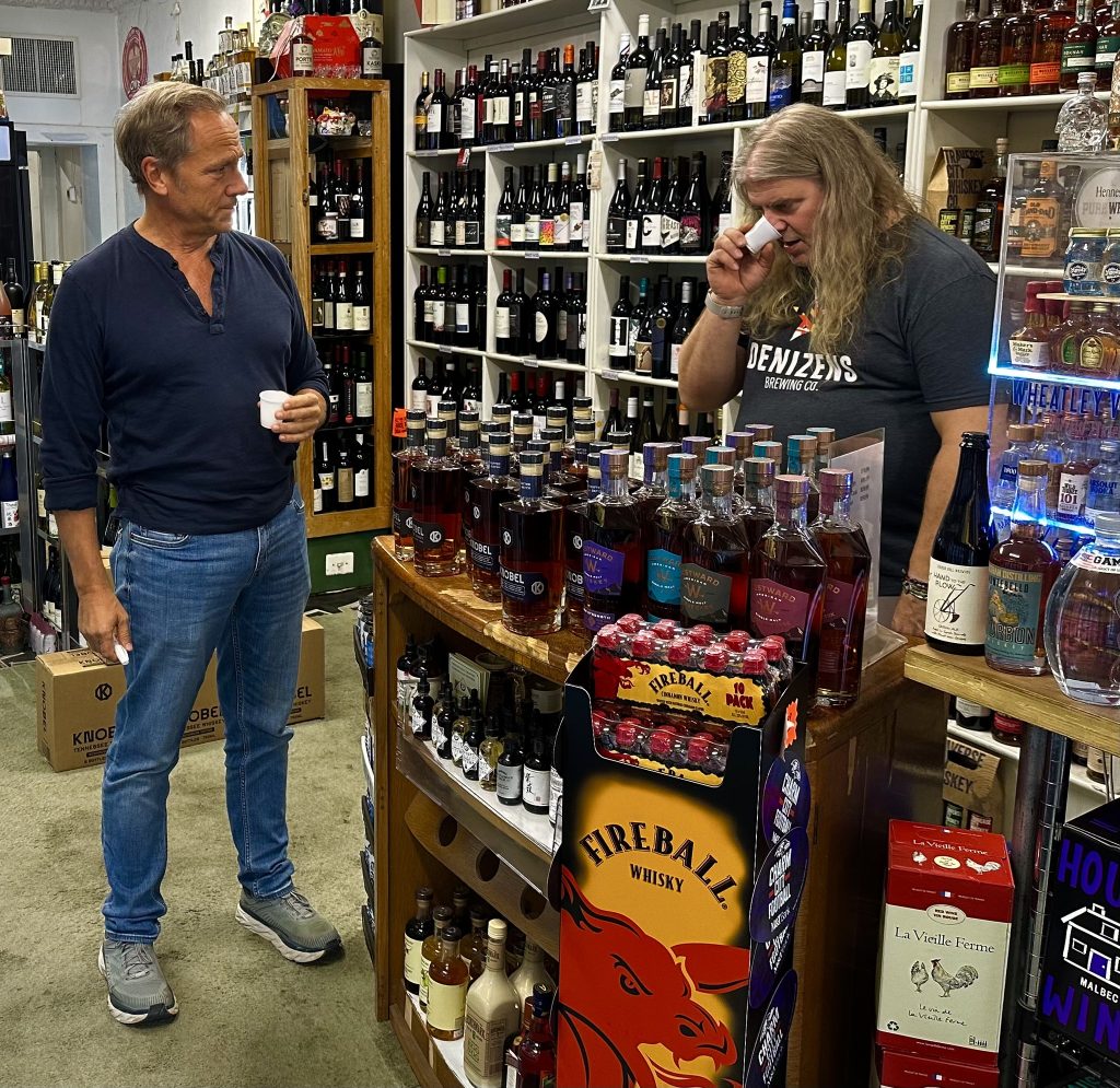 Knobel Whiskey, First Come First Served – Mike Rowe