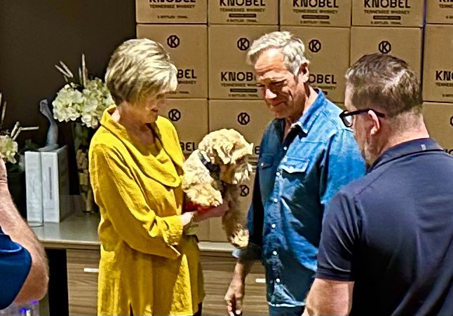 A Handshake, a Photo, & a Signed Bottle – Mike Rowe