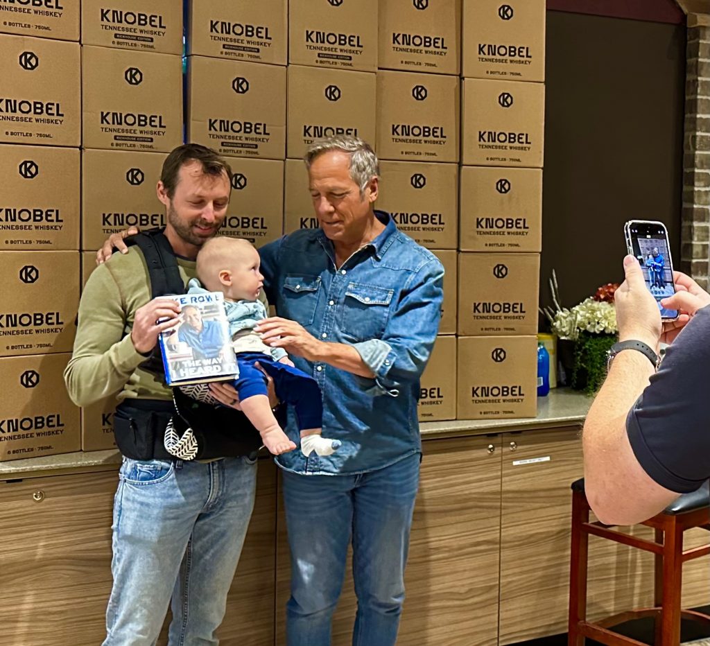 A Handshake, a Photo, & a Signed Bottle – Mike Rowe