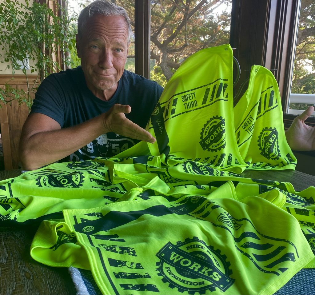 Safety Third Shop Rags – Benefits mikeroweWORKS Foundation – Mike Rowe