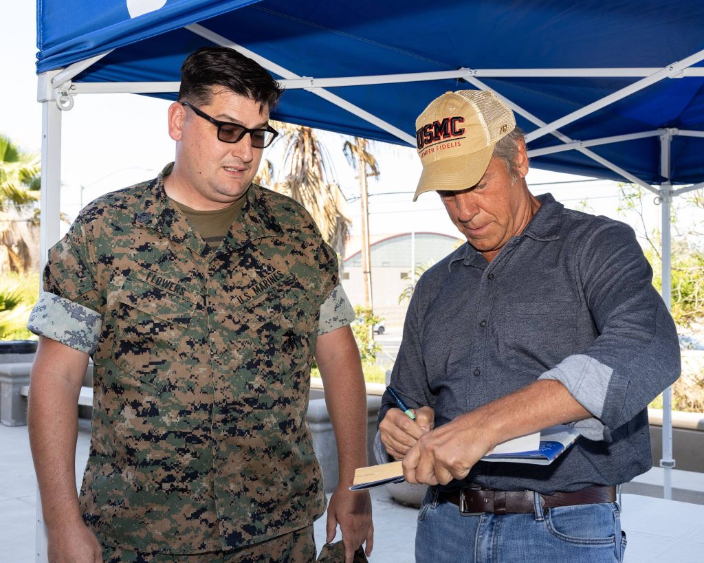 Something to Stand For at Camp Pendleton – Mike Rowe